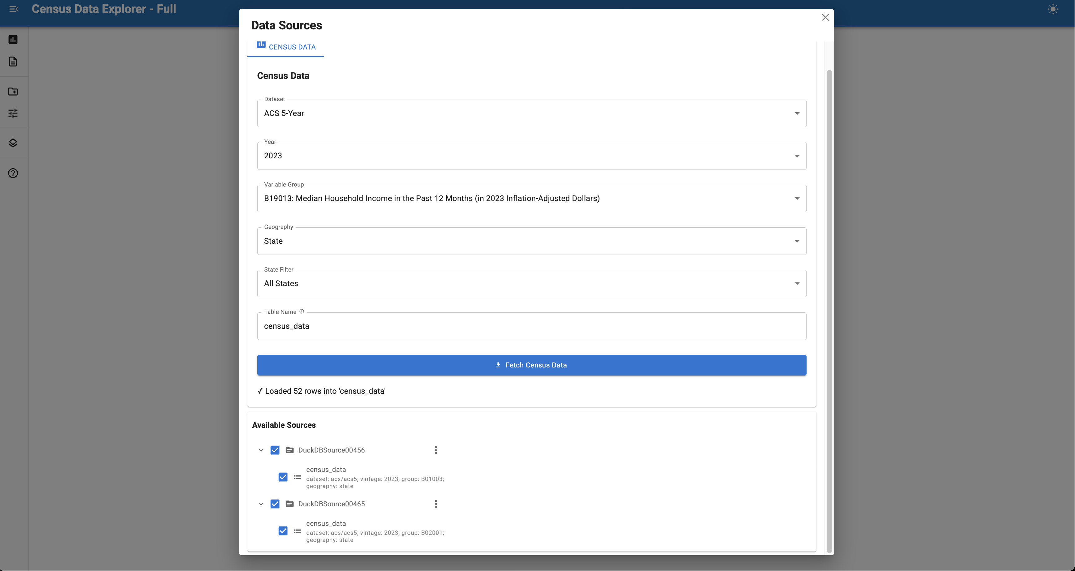 Building a Census Data AI Explorer - Lumen