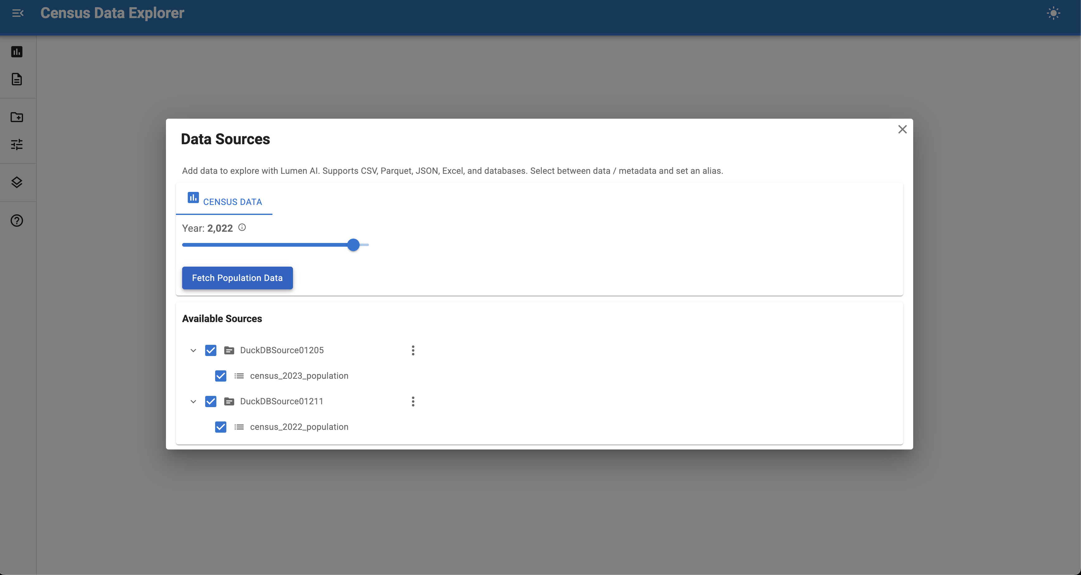 Building a Census Data AI Explorer - Lumen